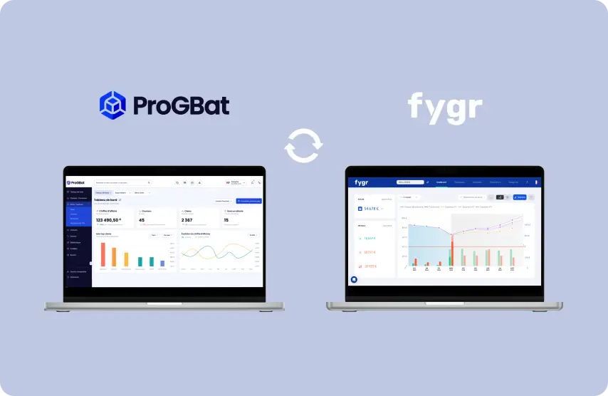 Fygr | Integración de ProGBat | Software de gestión y previsión del flujo de caja